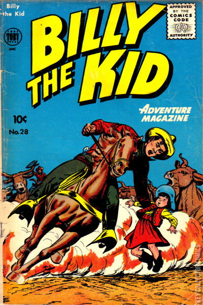 Billy the Kid Adventure Magazine #28 Published May 1955