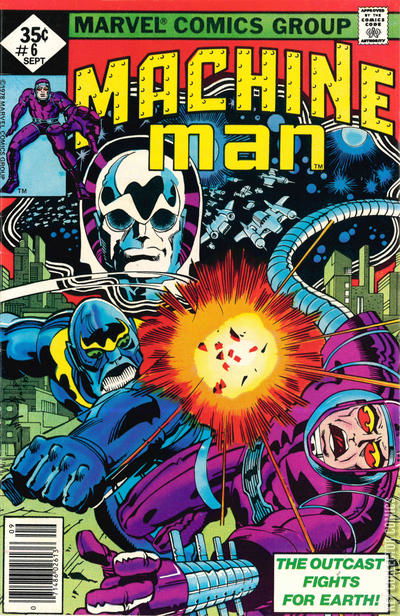 Machine Man #6 Whitman Published September 1978 | Key