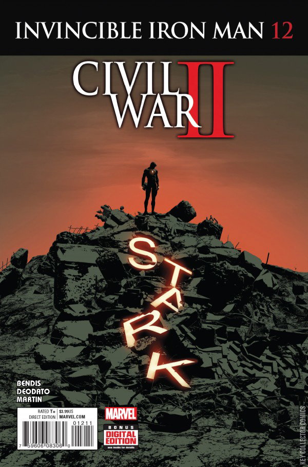 Invincible Iron Man #12 Published August 2016 | Key Col
