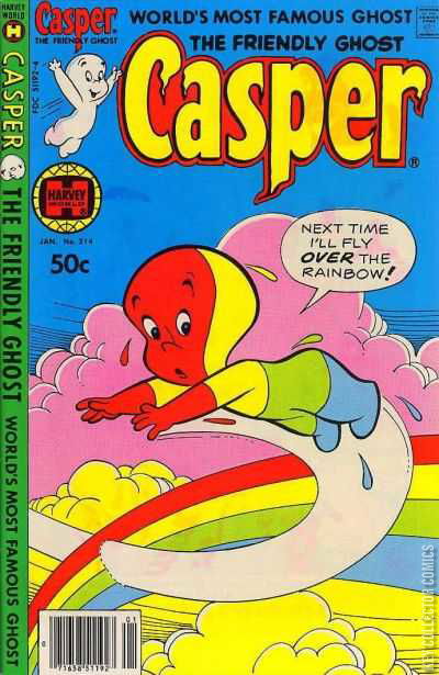 The Friendly Ghost Casper #214 Published February 1981