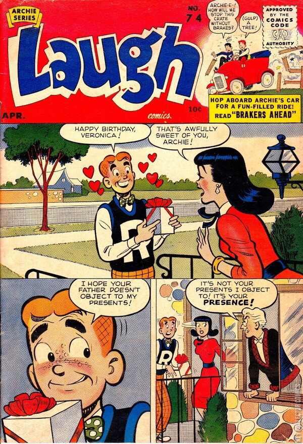 Laugh Comics #74 Published April 1956 | Key Collector Comics
