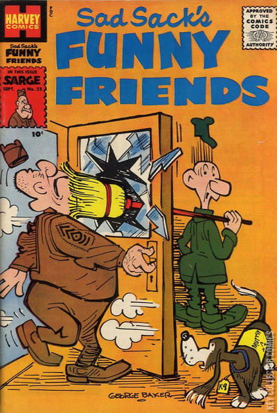 Sad Sack's Funny Friends #23 Published September 1959