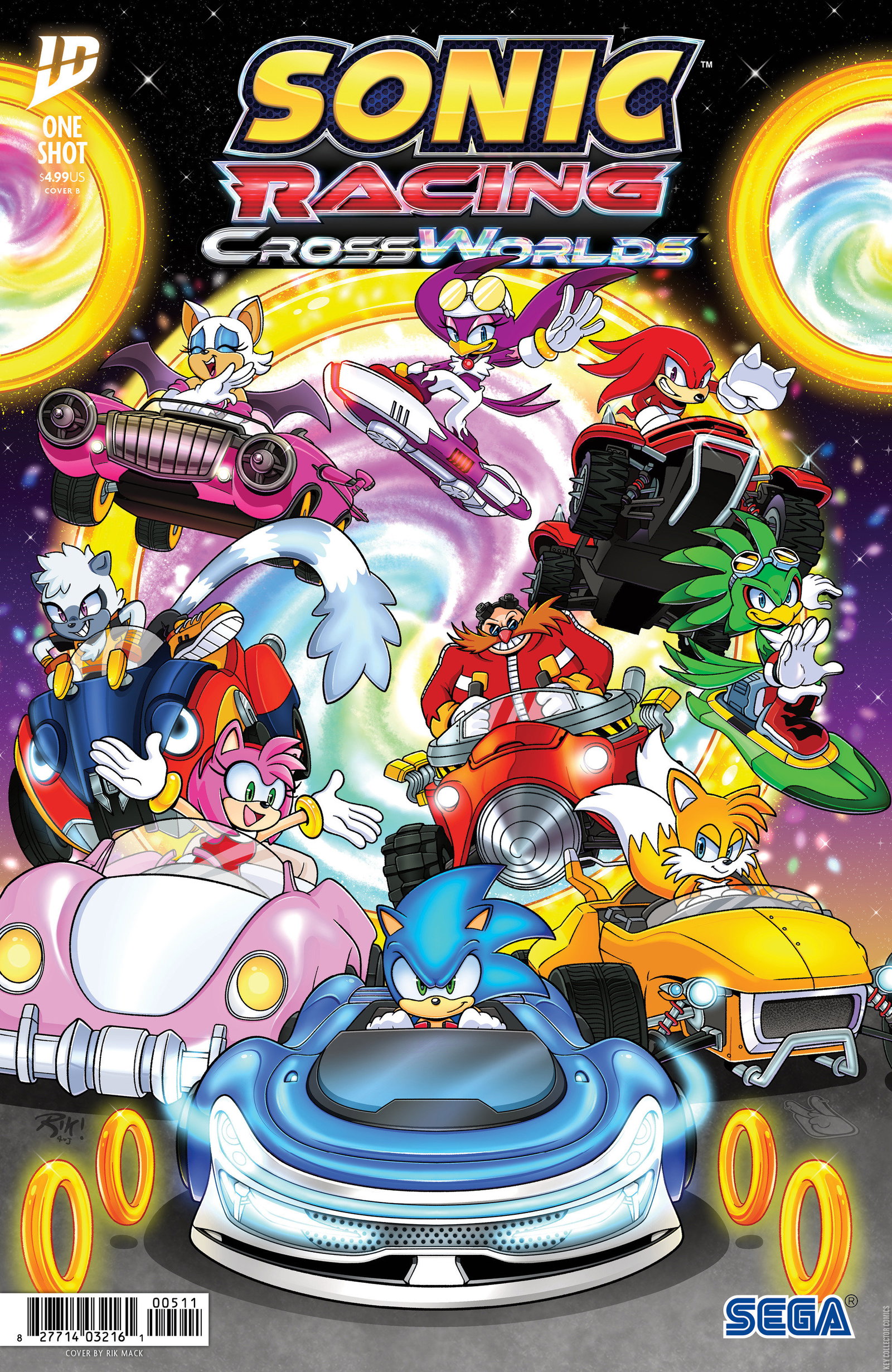 Sonic the Hedgehog: Sonic Racing - Crossworlds by IDW | Key Collector ...