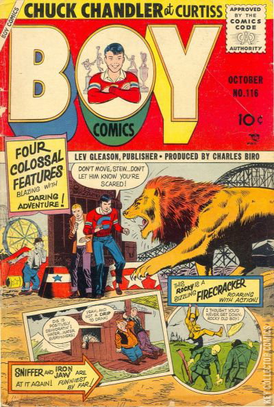 Boy Comics 116 Published October 1955 Key Collector 2226