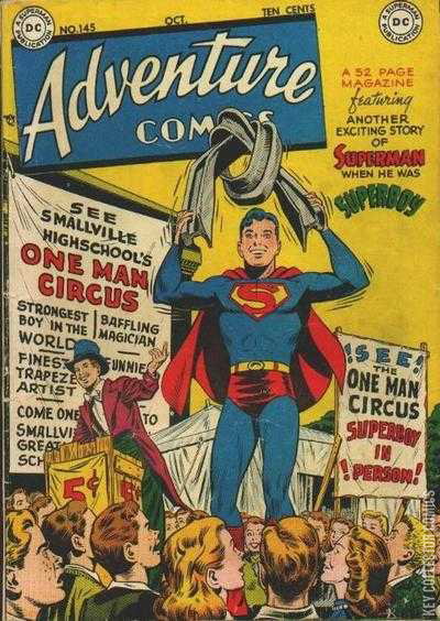 Adventure Comics #145 Published October 1949 | Key Coll