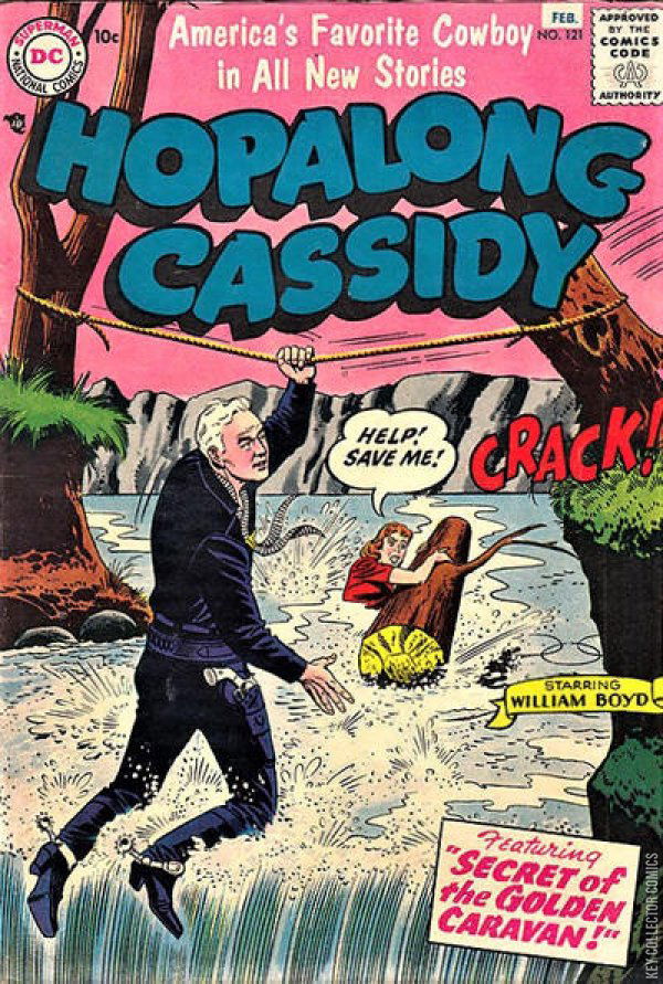 Hopalong Cassidy #121 Published January 1957 | Key Coll