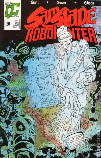 Sam Slade Robo Hunter #22 Published July 1988 | Key Col