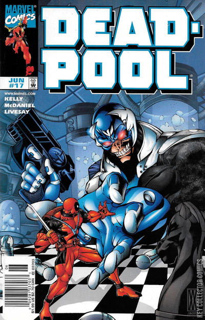 Deadpool #17 Newsstand Published June 1998 | Key Colle