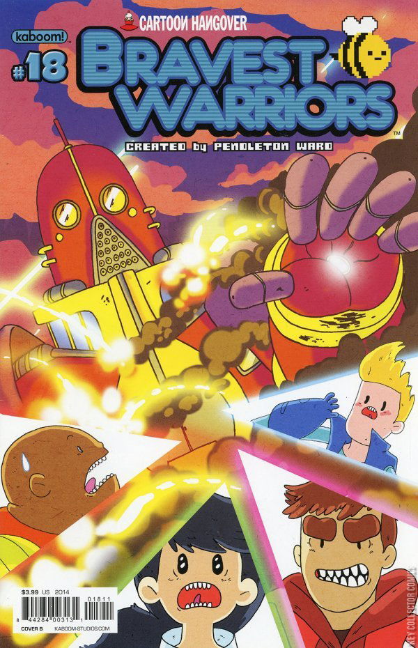 Bravest Warriors #18 Variant Published March 2014 | Ke