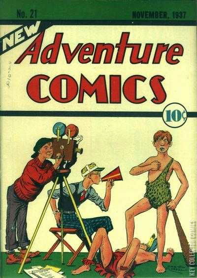 New Adventure Comics #21 Published November 1937 | Key