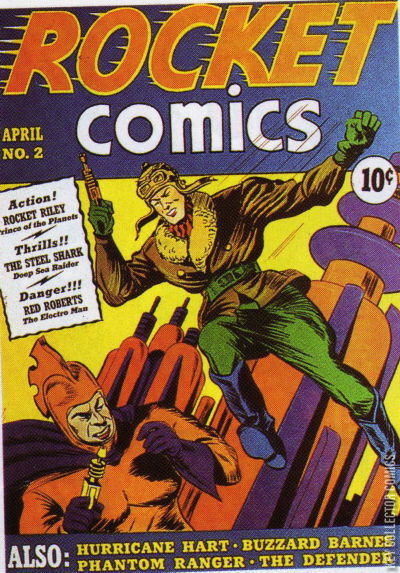Rocket Comics #2 Published April 1940 | Key Collector Comics