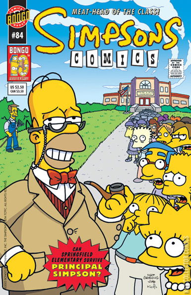 Simpsons Comics #84 Published July 2003 | Key Collector