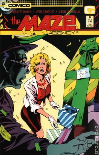 The Maze Agency #6 Published May 1989 | Key Collector Comics