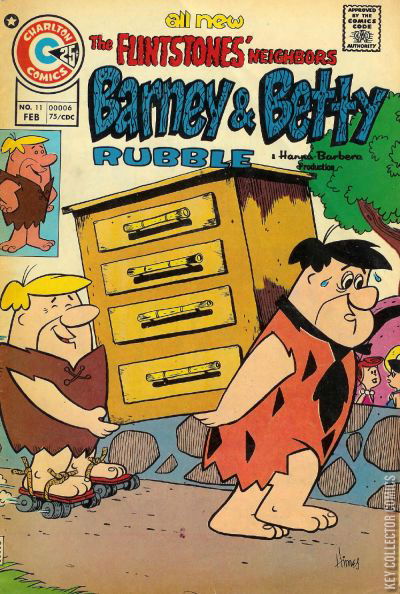 Barney & Betty Rubble #11 Published February 1975 | Key