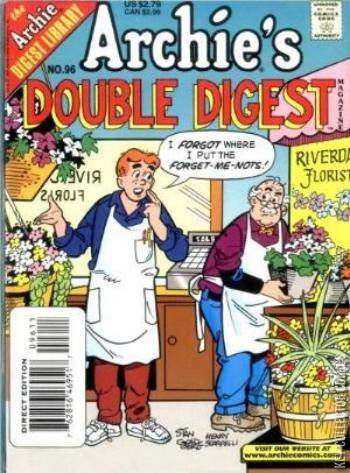 Archie Double Digest #96 Published December 1997 | Key