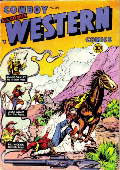 Cowboy Western Comics #34 Published September 1951 | Ke