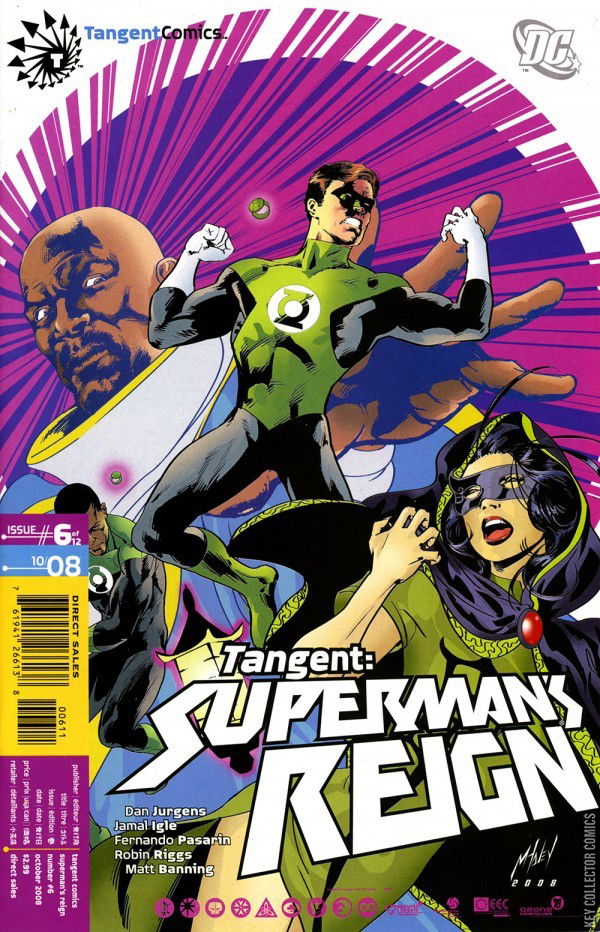 Tangent: Superman's Reign #6 Published August 2008 | Ke