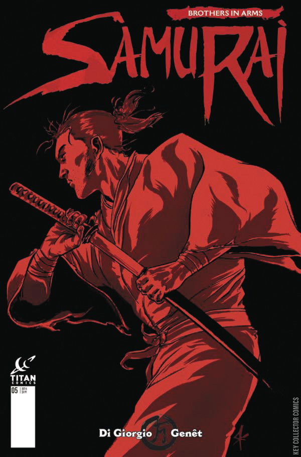 Samurai: Brothers In Arms #1 Variant Published September 20
