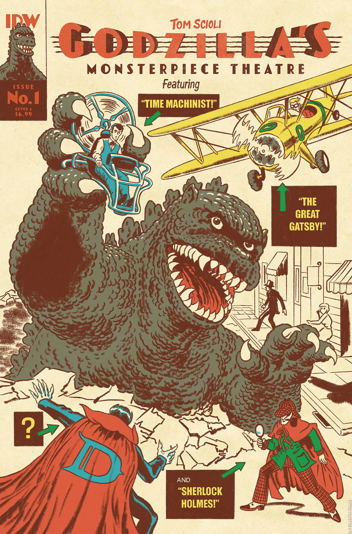 Godzilla: Monsterpiece Theatre by IDW | Key Collector Comics