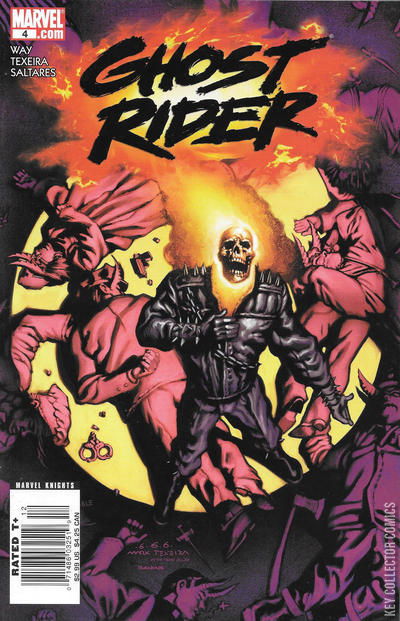 Ghost Rider #4 Newsstand Published December 2006 | Key