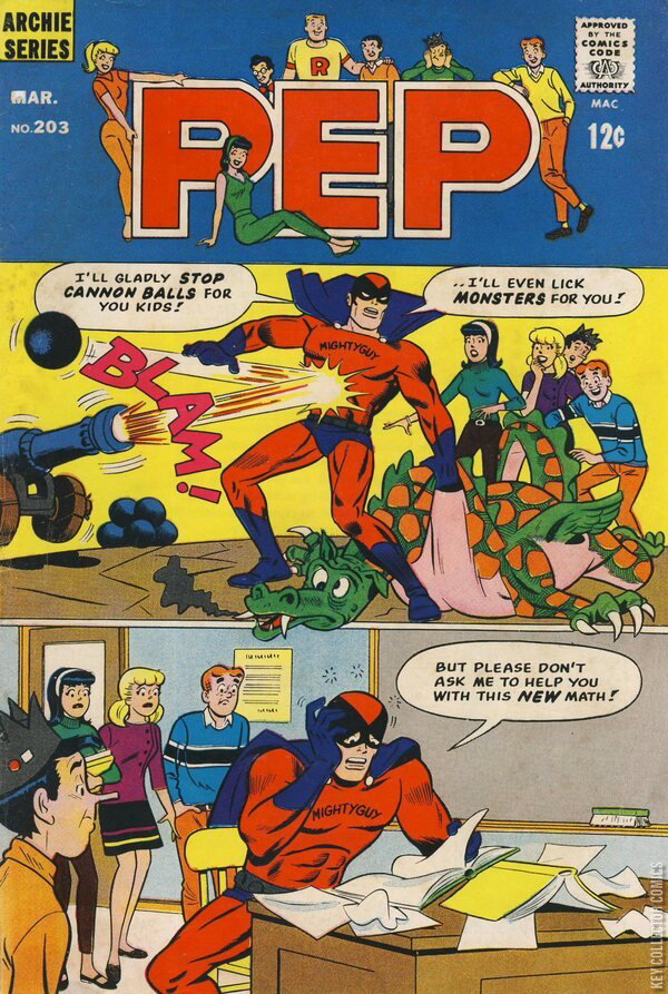 Pep Comics #203 Published March 1967 | Key Collector Comics