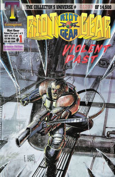 Riot Gear: Violent Past by Triumphant Comics | Key Collector Comics