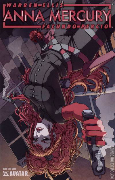 Anna Mercury #5 Published December 2008 | Key Collector