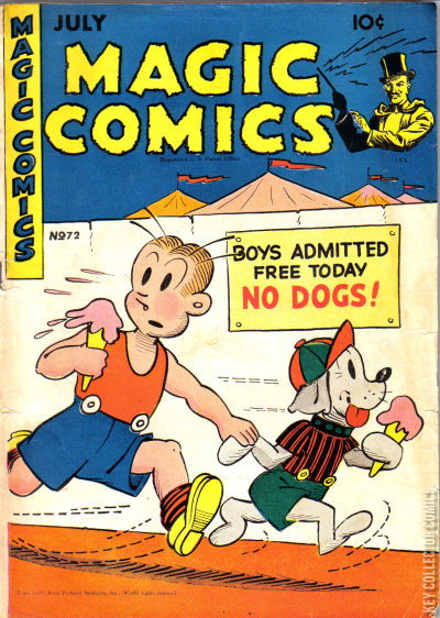 Magic Comics #72 Published July 1945 | Key Collector Comics