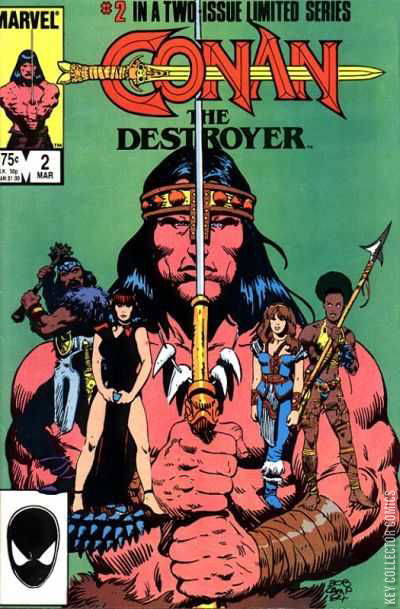 Conan the Destroyer #2 Published March 1985 | Key Colle