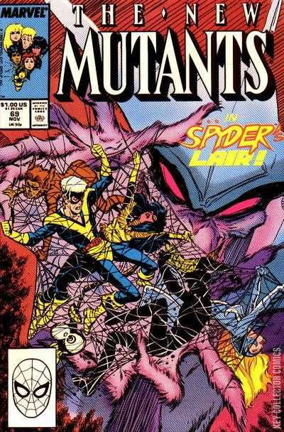 New Mutants #69 Published November 1988 | Key Collector