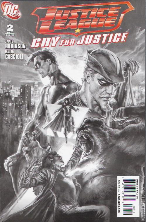 Justice League: Cry for Justice #2 2nd Print Published Augu
