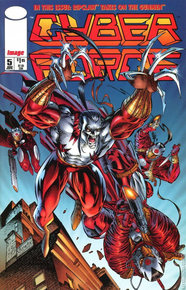 Cyberforce #5 Published June 1994 | Key Collector Comics