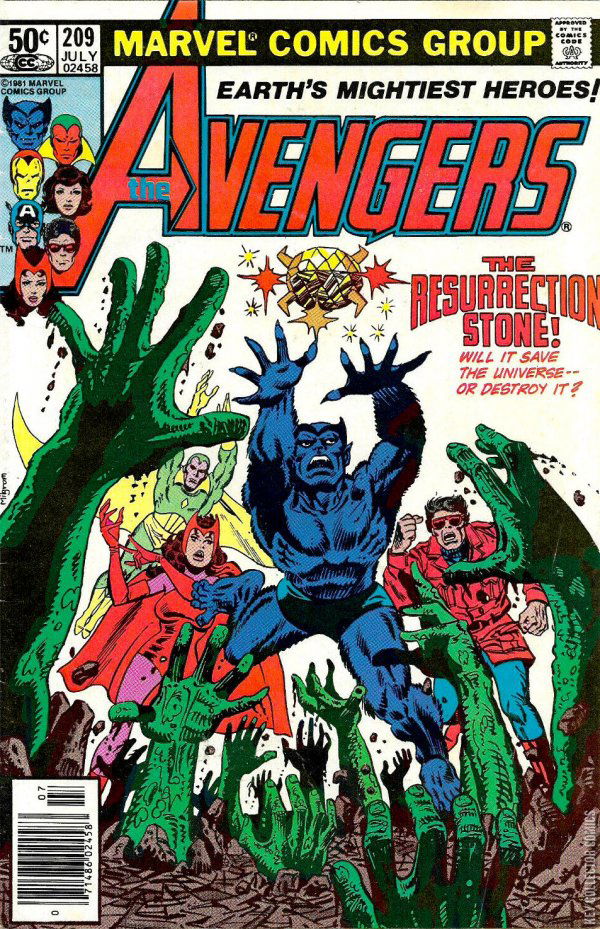 Avengers, The #209 Newsstand Published July 1981 | Key