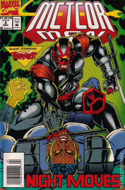 Meteor Man #4 Newsstand Published November 1993 | Key