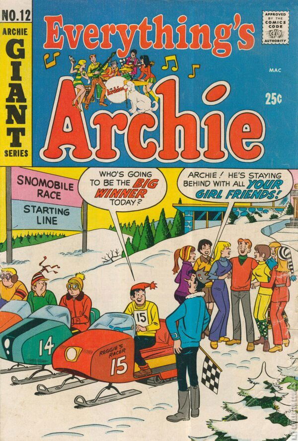 Everything's Archie #12 Published February 1971 | Key C