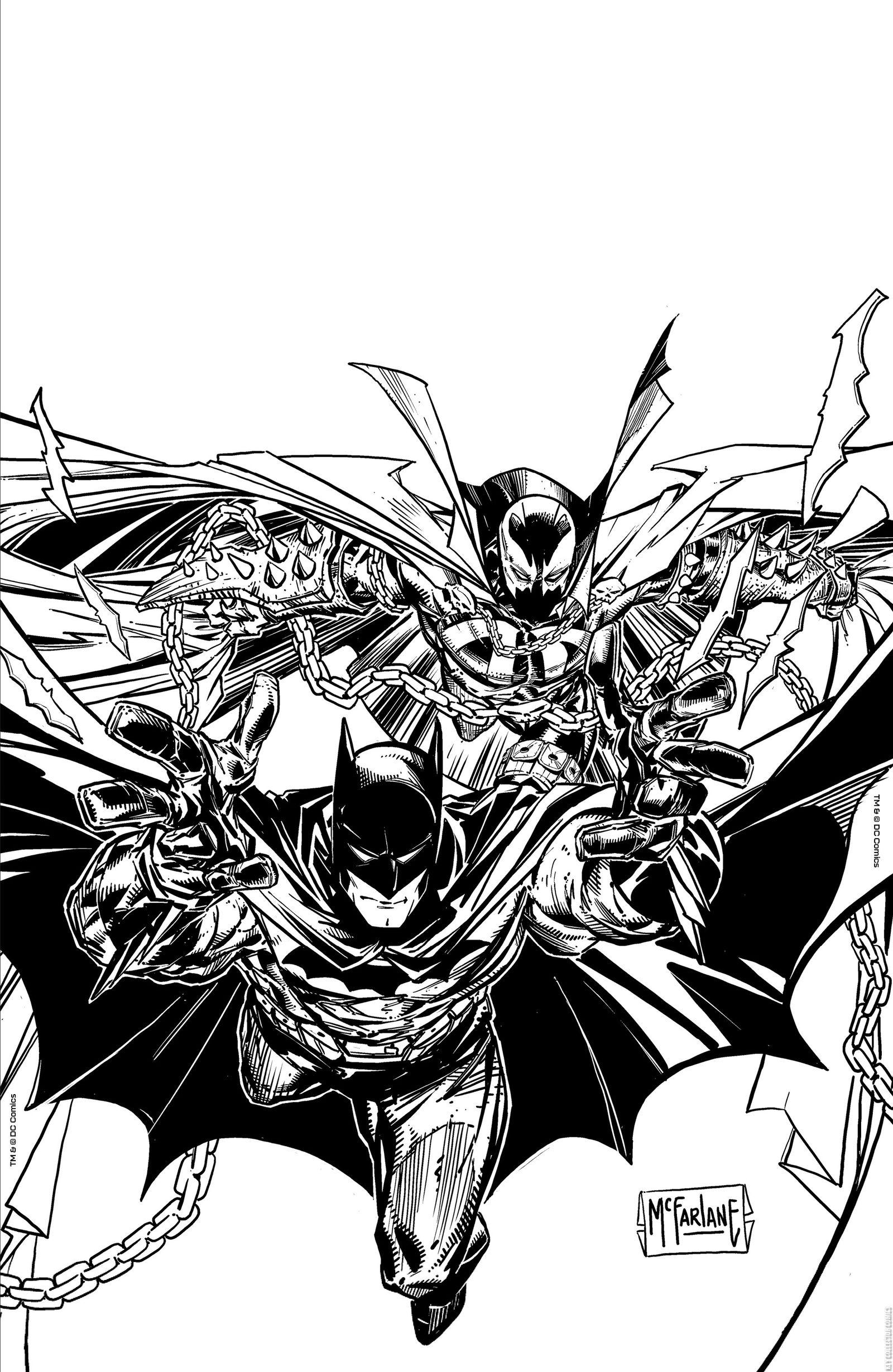 Batman / Spawn #1 1:250 Published December 2022 | Key