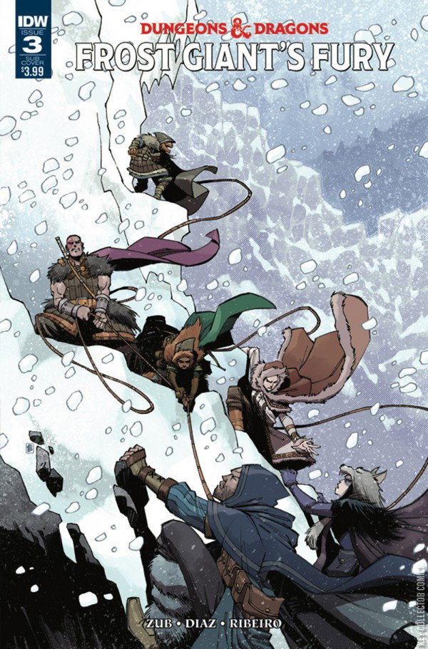 Dungeons & Dragons: Frost Giant's Fury #3 Variant Published