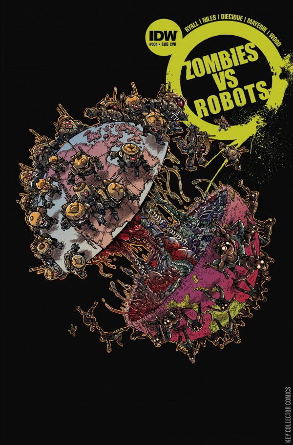 Zombies vs. Robots #4 Variant Published April 2015 | K