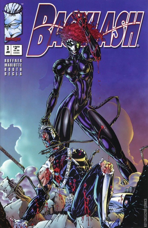 Backlash #3 Published January 1995 | Key Collector Comics