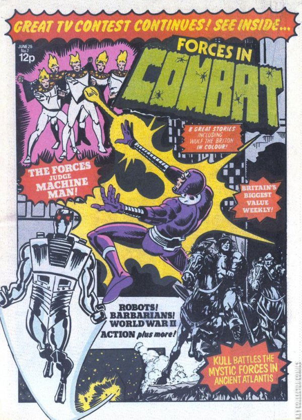 Forces in Combat #7 Published June 1980 | Key Collector
