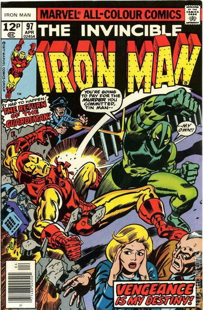 Iron Man #97 Published April 1977 | Key Collector Comics
