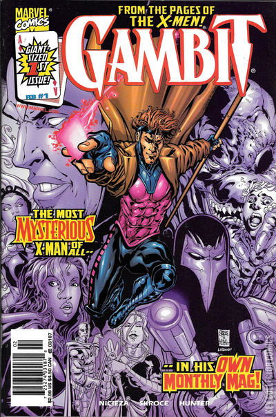 Gambit #1 Newsstand Published February 1999 | Key Coll