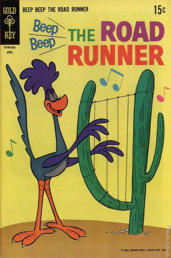 Beep Beep the Road Runner #11 Published April 1969 | Ke