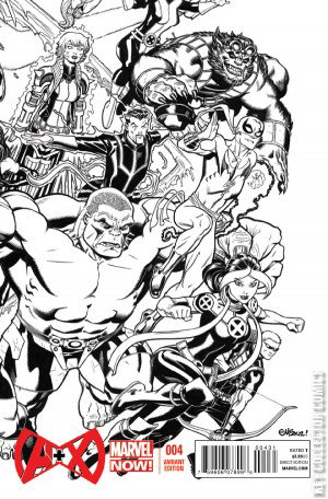 A+X #4 Sketch Published January 2013 | Key Collector Comics