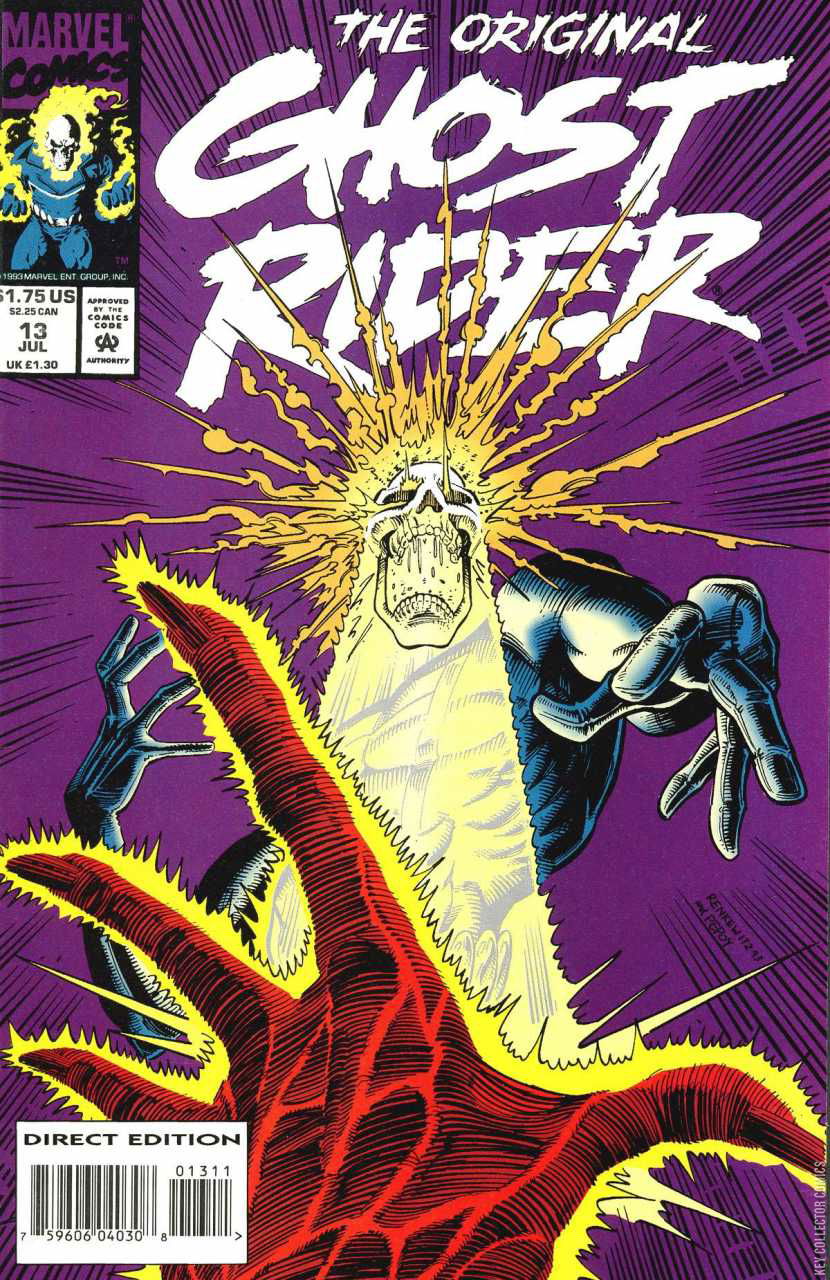 The Original Ghost Rider #13 Published July 1993 | Key