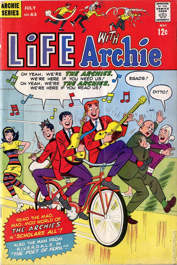 Life with Archie #63 Published July 1967 | Key Collecto