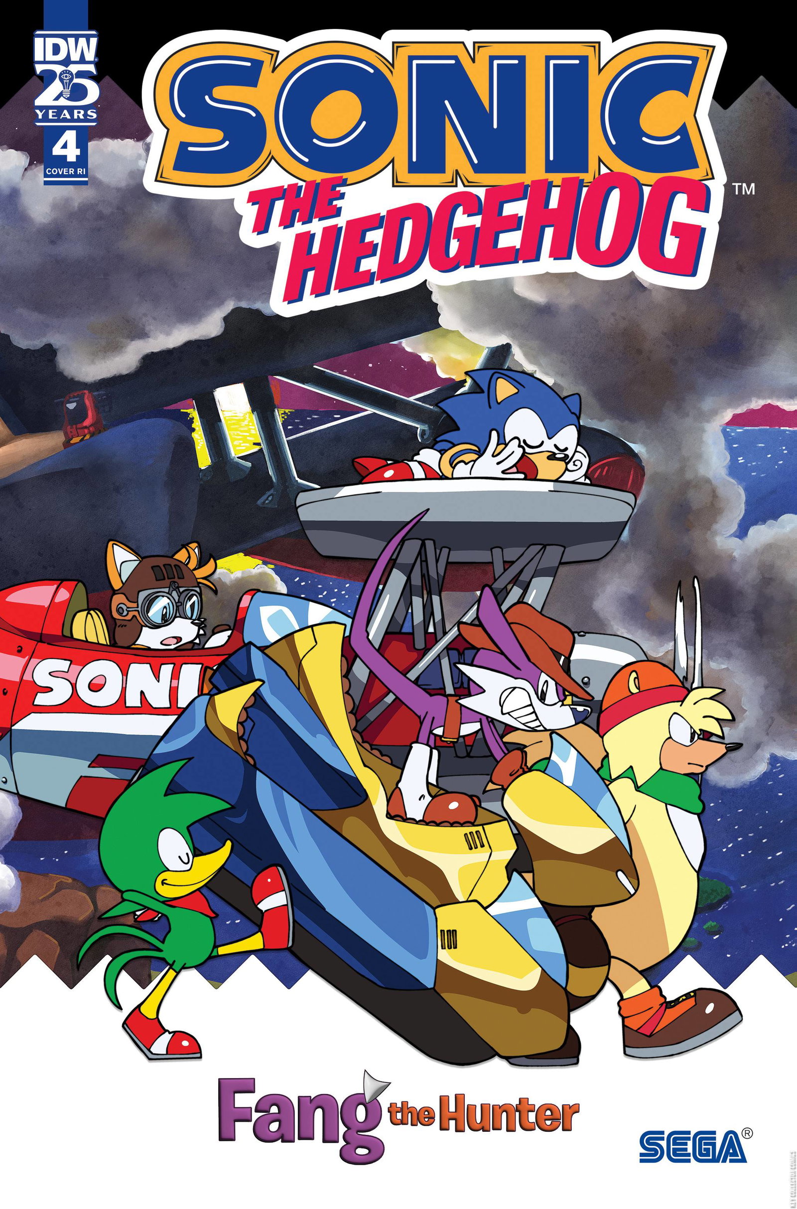 Sonic the Hedgehog: Fang the Hunter #4 Published May 2