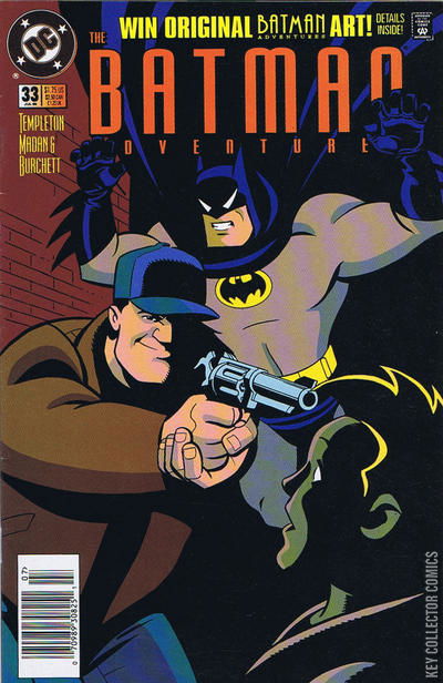 Batman Adventures #33 Newsstand Published July 1995