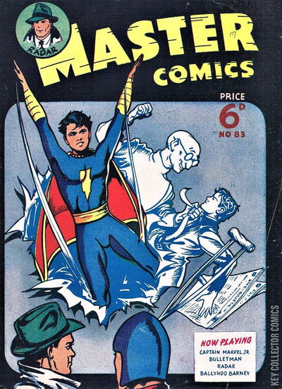 Master Comics #83 UK Edition Published January 1950
