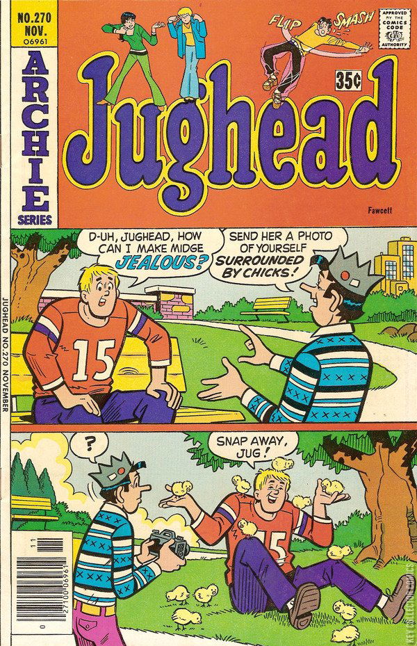 Archie's Pal Jughead #270 Published November 1977 | Key